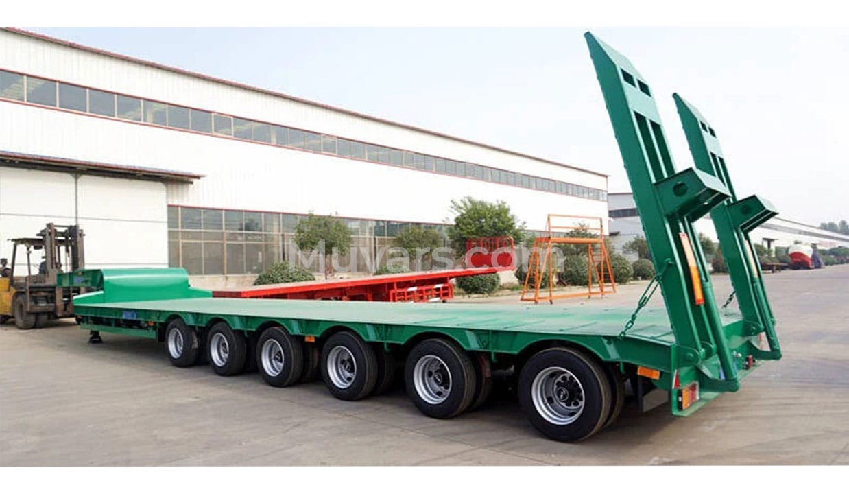 Lowbed Trailer - 6 Axles - Muvars